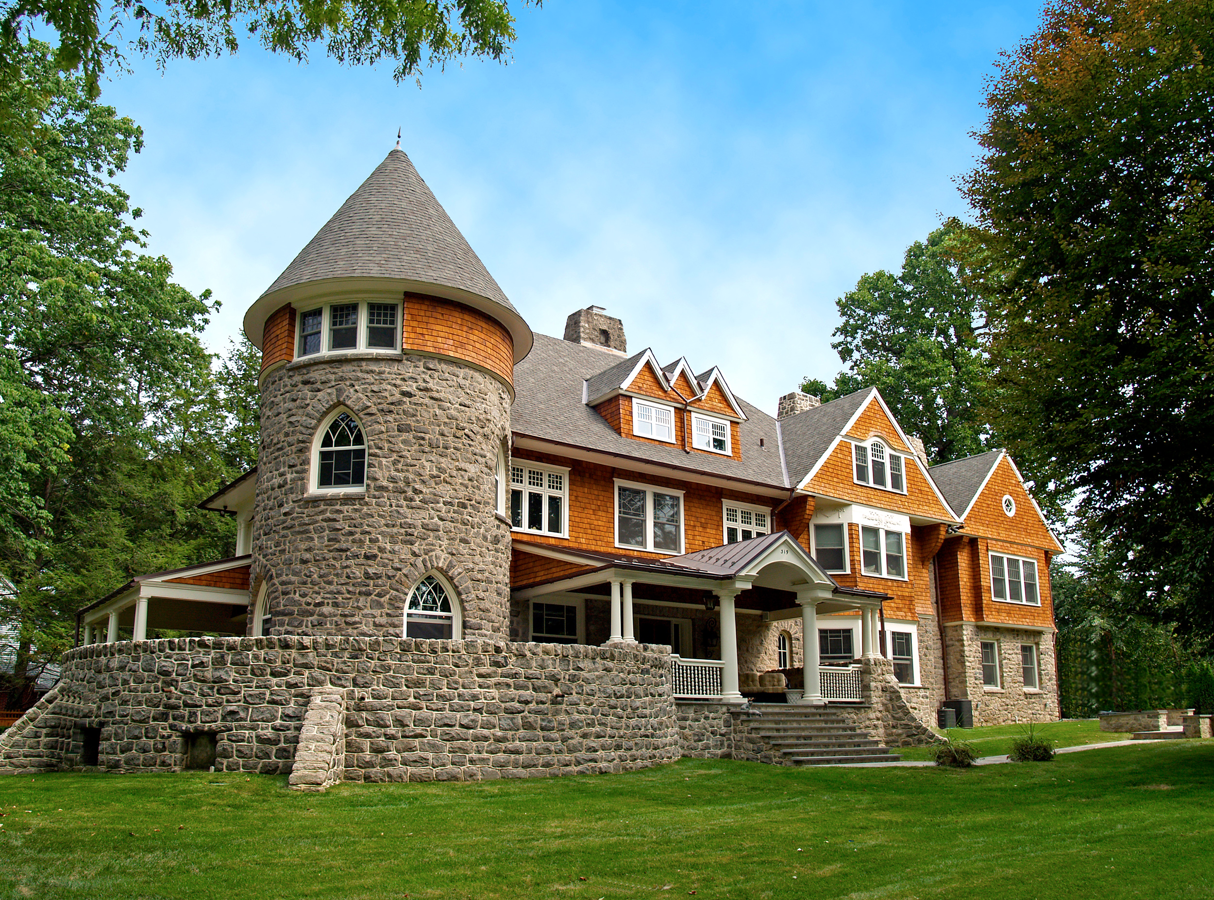 Victorian Shingle Style House Cut & Assemble A Victorian Shingle Style