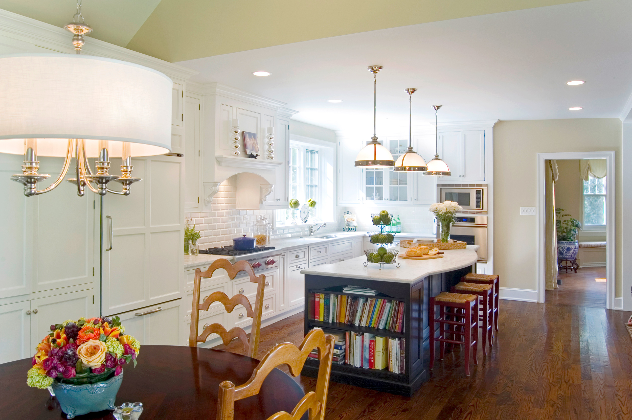 Glamorous Traditional Kitchen Renovation - Gardner/Fox Associates